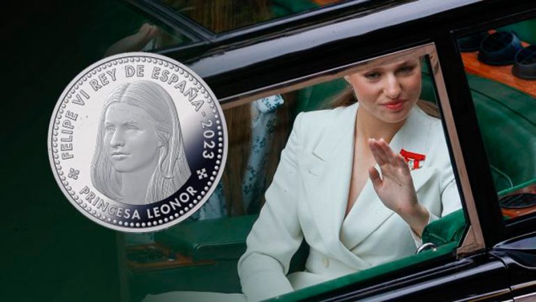 FNMT lanza moneda conmemorativa de la Princesa Leonor por su 18 ...